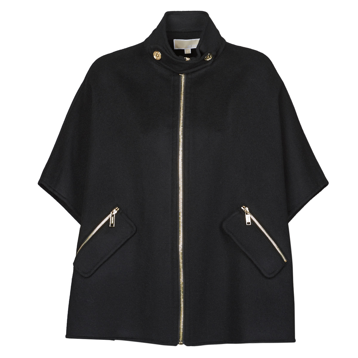 Mantella MICHAEL Michael Kors DOUBLE FACE CAPE Nero Donna 18275123 ...